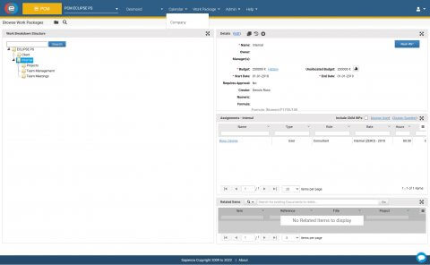 Project Control and Management - PCM - ECLIPSE