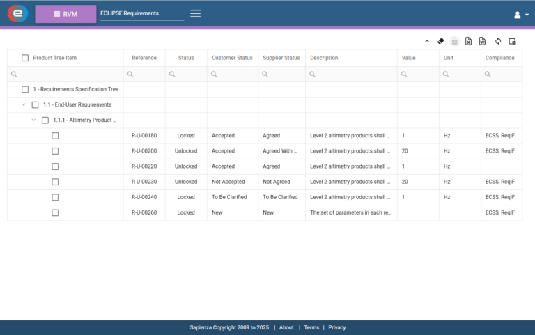 Requirements Management Solution - ECLIPSE Suite