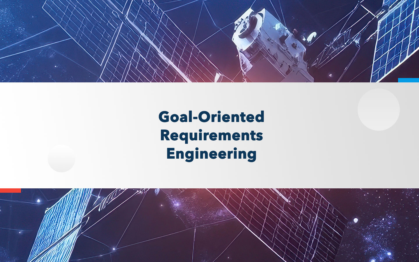 Goal-Oriented Requirements Engineering: Starting from your Product Goal - ECLIPSE Suite